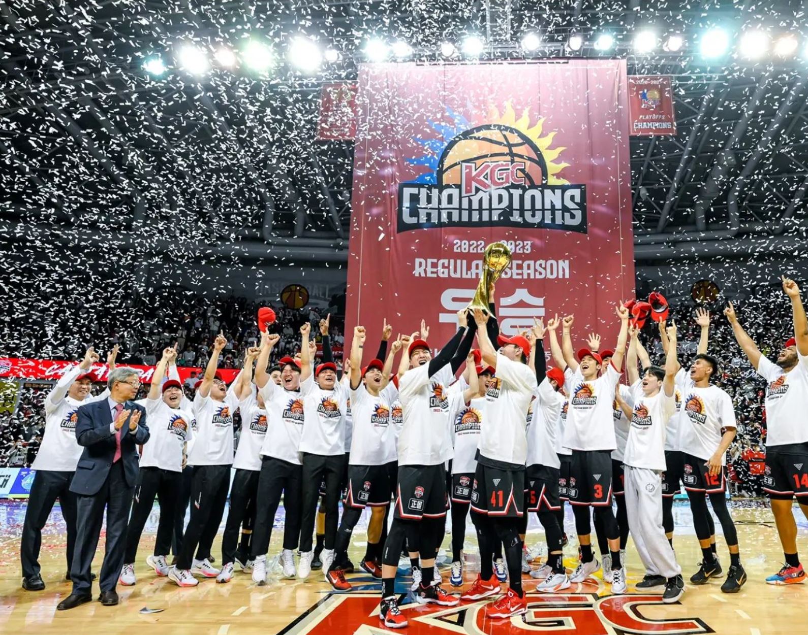 Anyang KGC crowned 2023 Korean Basketball League Regular Season Champions | EASL